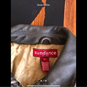 Sundance | Jackets & Coats | Sundance Mens Brown Leather Jacket | Poshmark